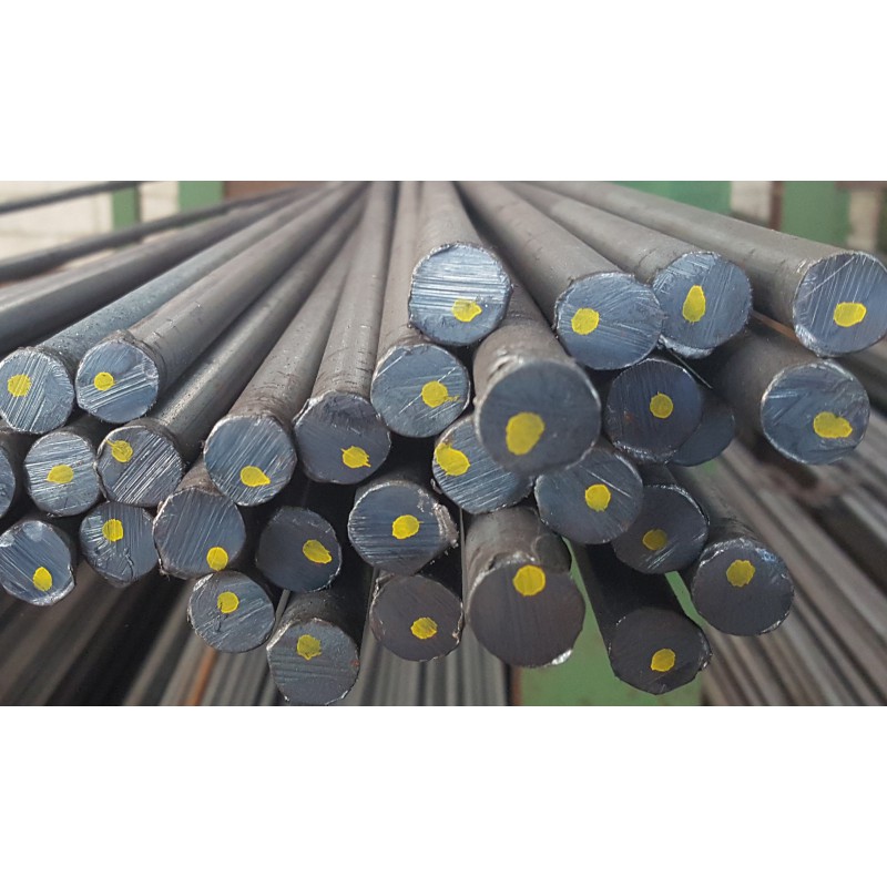 Fer Rond plein lisse ACIER Ø 20 mm laminé à chaud à la découpe S235JR