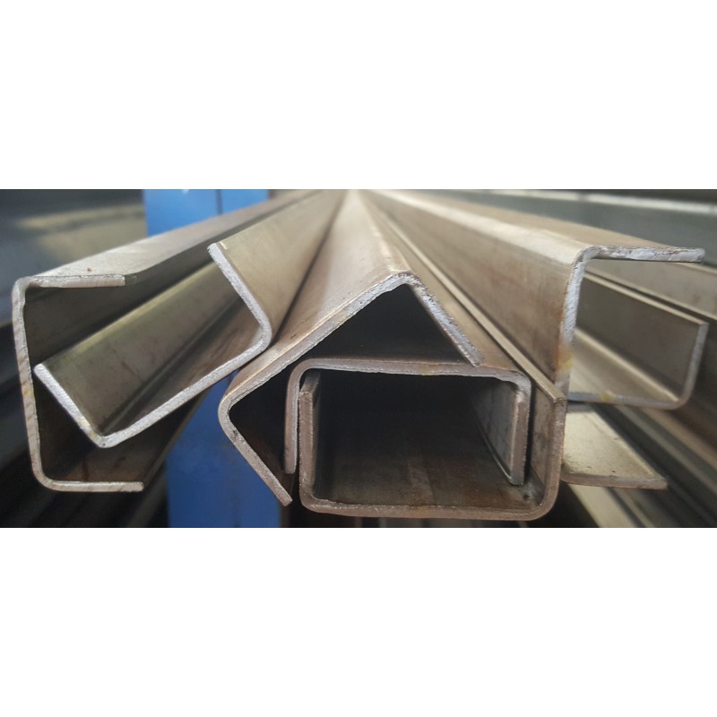 Fer U Acier Profilé à froid 100x50x3 mm S235JR à la découpe
