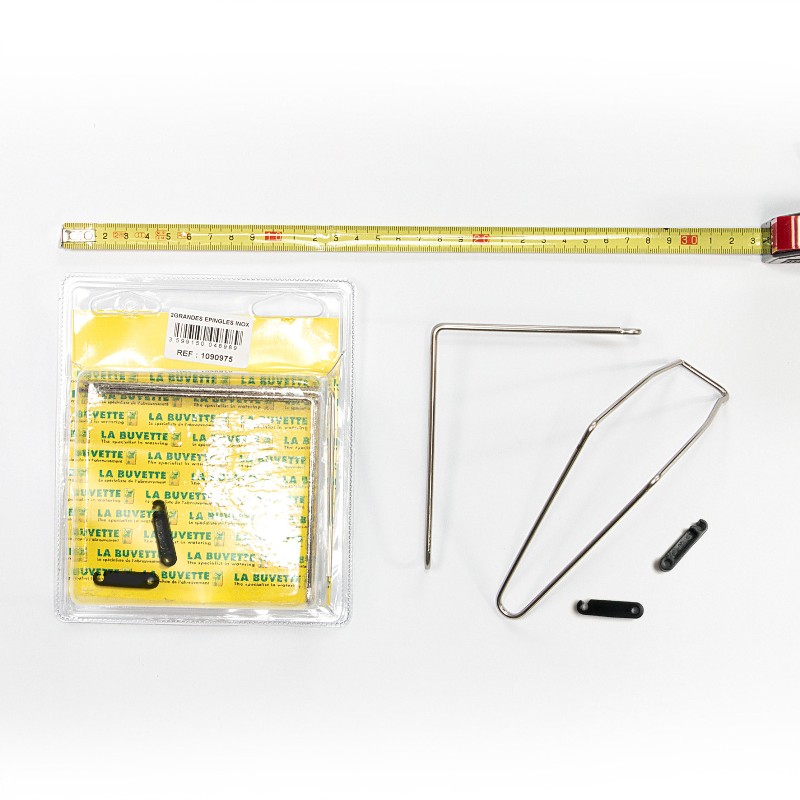 GRANDE EPINGLE INOX - PAR 2