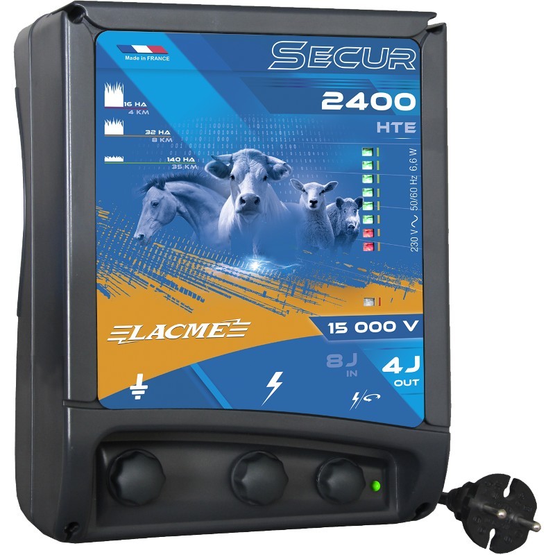 Electrificateur de clôture sur secteur Lacme / Lacmé
