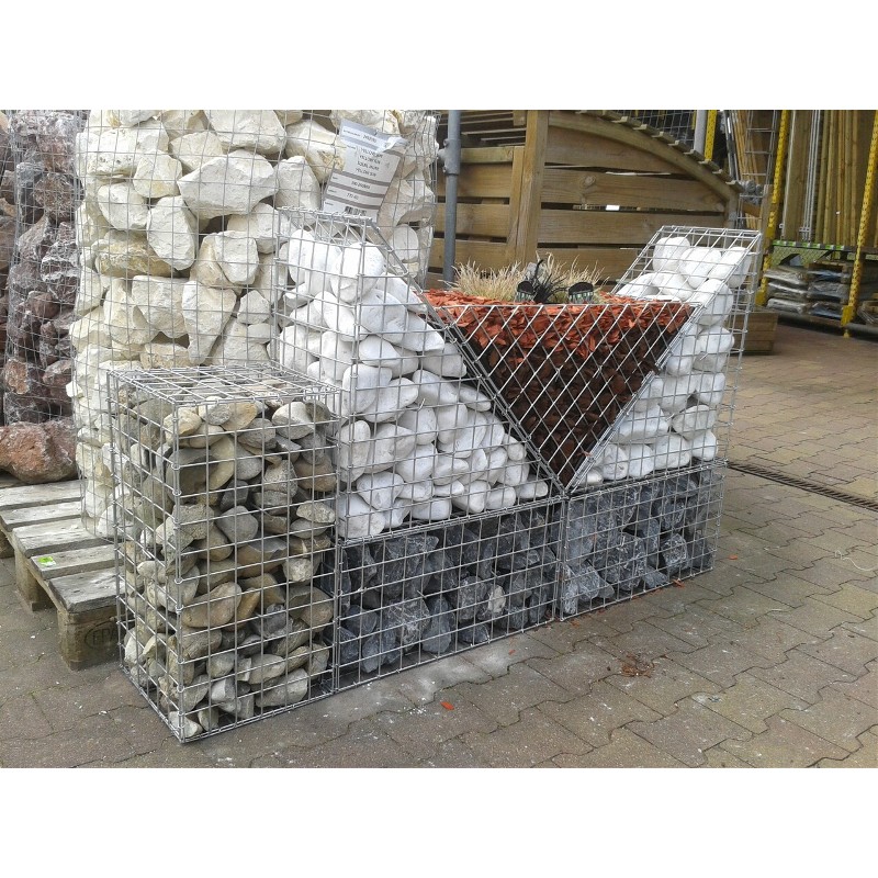 Gabion COMO Triangle H.60 x L.84.8 x P.30 cm - Giardino