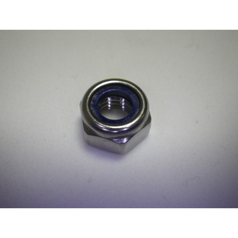 ECROU FREIN DE 8 INOX - PAR 10