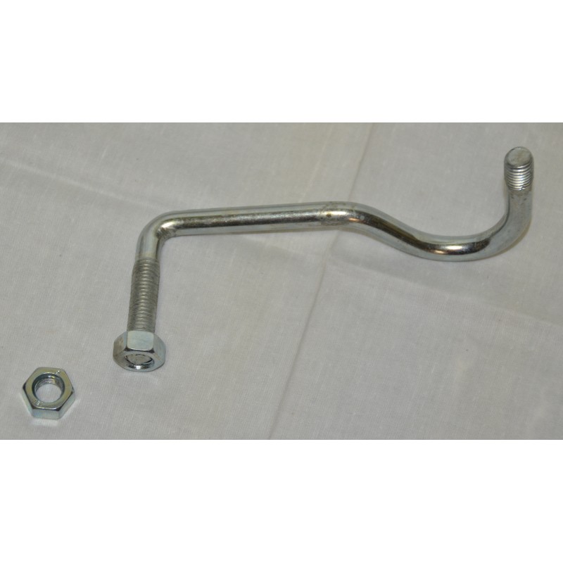 Isolateur FERRURE COUDEE POUR PIQUET FER 10/10 - PAR 50