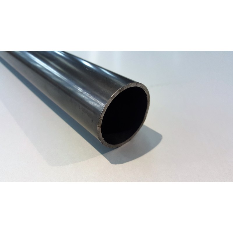 Tube rond Acier soudé noir Construction Ø 42,4 x 2,65 mm à la découpe