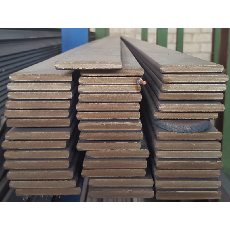 Fer plat ACIER 15 mm x 5 mm laminé à chaud à la découpe S235JR