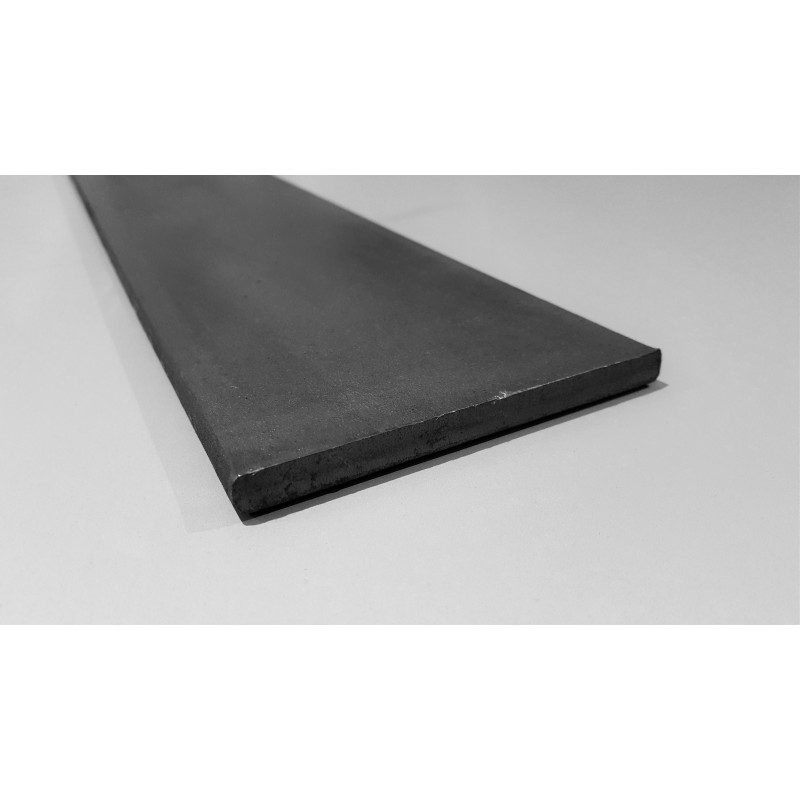 Large Fer plat ACIER 200 x 8 laminé à chaud à la découpe S235JR